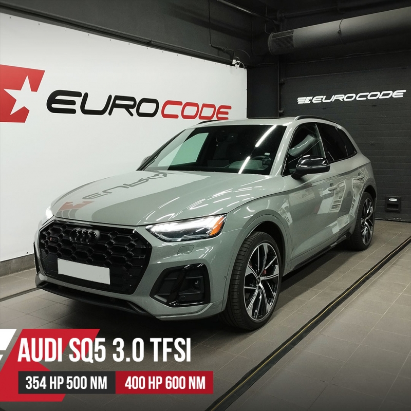 SQ5 FY 3.0TFSI чип тюнинг от Eurocode Tuning