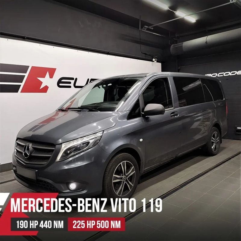 Mercedes-Benz Vito W447 чип тюнинг от Eurocode Tuning
