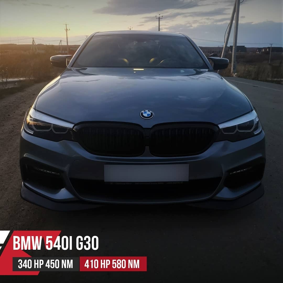 БМВ 5-Series G30 / G31 540i 340hp чип тюнинг от Eurocode Tuning